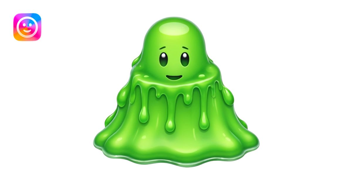 slime emoji | AI Emoji Generator