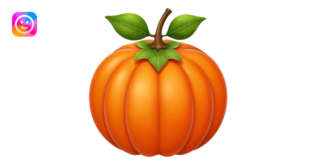 persimmon emoji | AI Emoji Generator