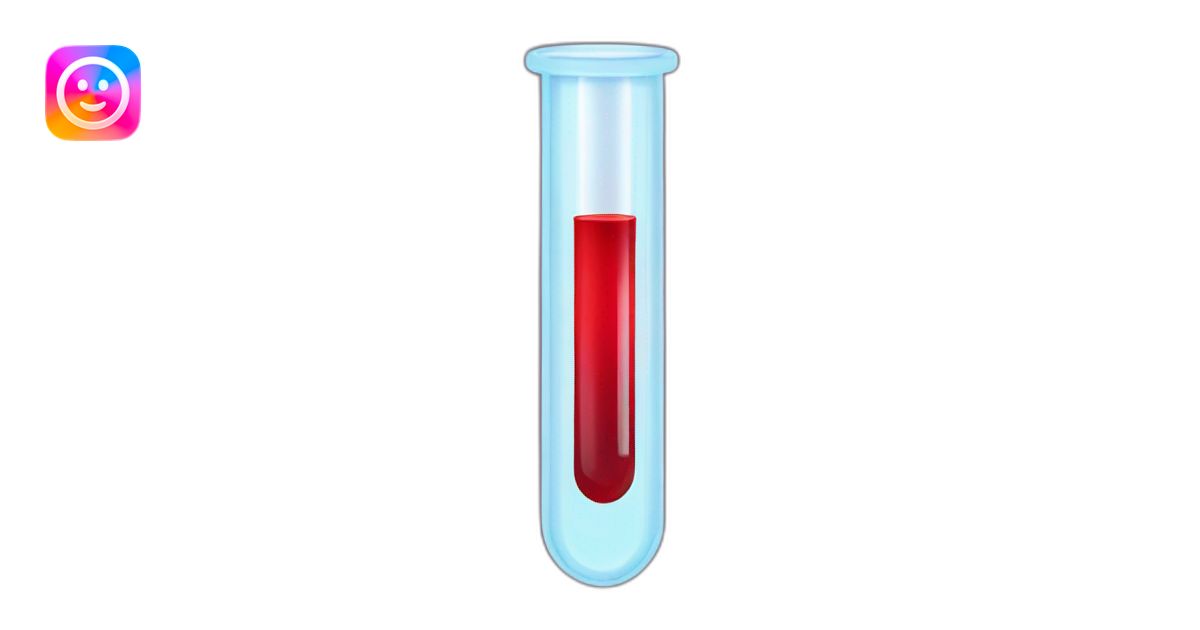 blood test tube emoji | AI Emoji Generator
