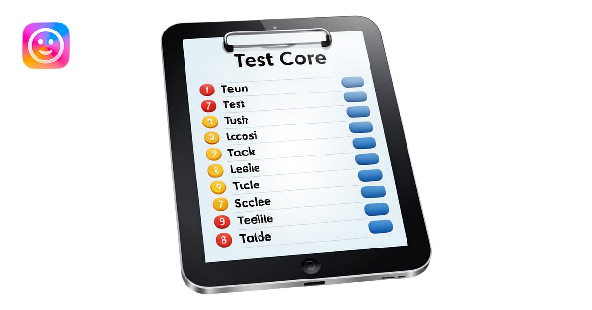 test score (table) emoji | AI Emoji Generator