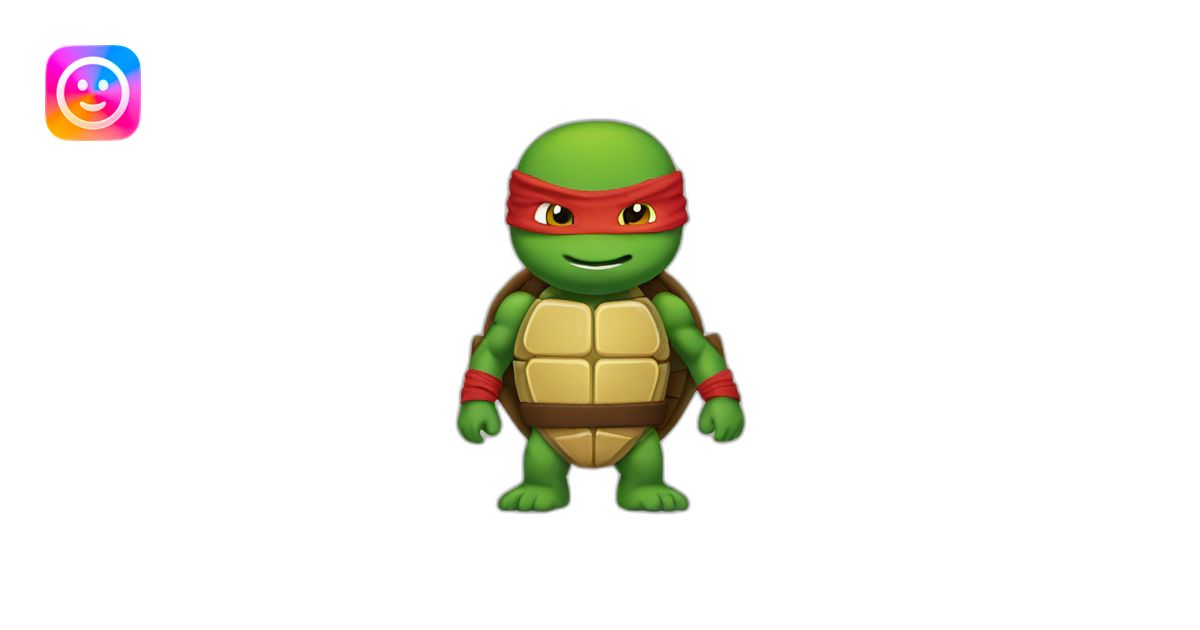 Ninja turtle emoji | AI Emoji Generator