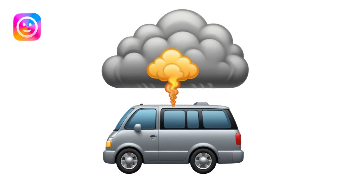 vehile pollution emoji | AI Emoji Generator