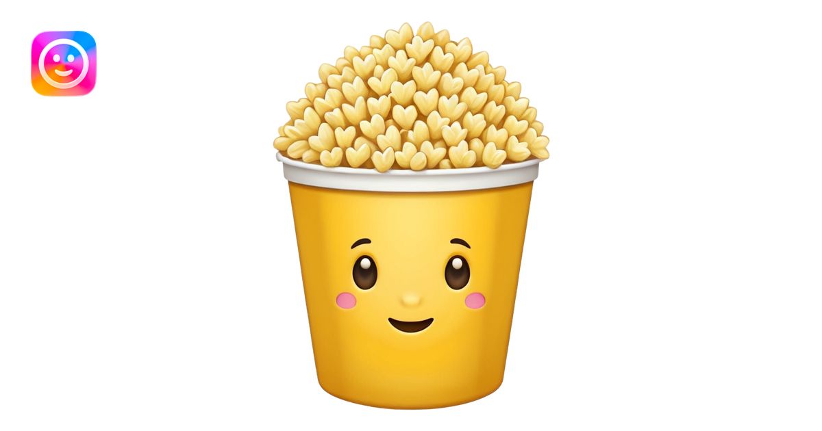 popcorn emoji | AI Emoji Generator