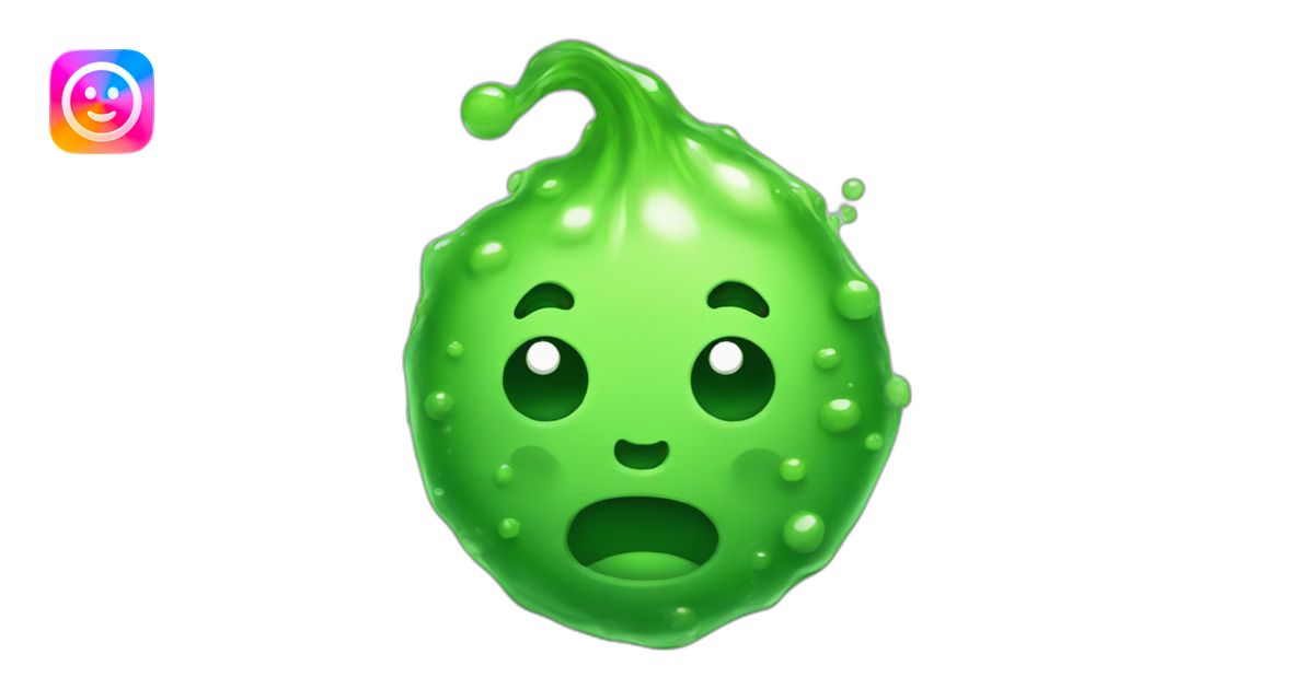 slime emoji | AI Emoji Generator