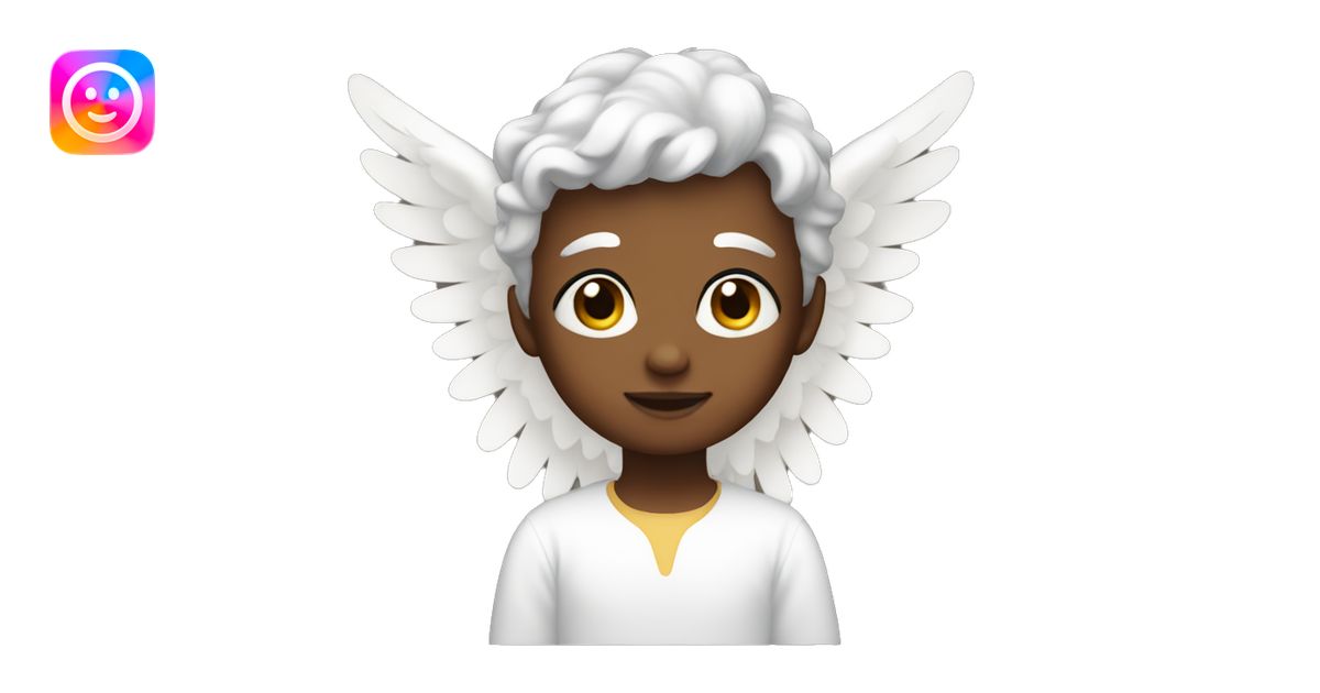 little Angel emoji | AI Emoji Generator