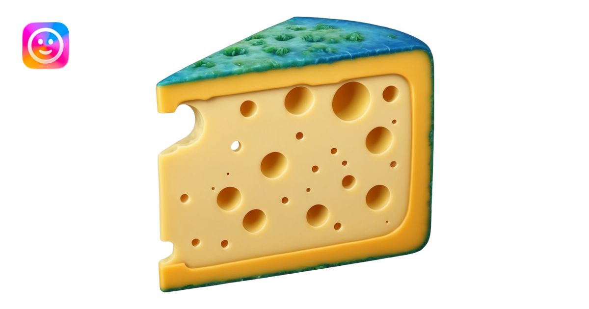 moldy gouda cheese emoji | AI Emoji Generator