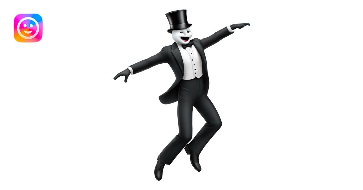monopoly man dancing emoji | AI Emoji Generator