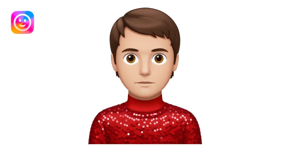 Murray Cook from The Wiggles with brown hair, red sequin skivvy shirt ...