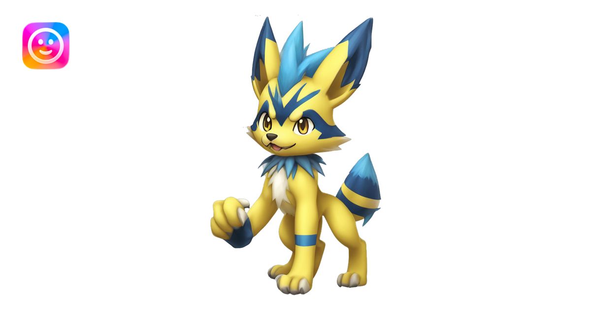 Anthro Edgy Cool Zeraora-Lucario-Werewolf-Jolteon-Pokémon-Fakémon with ...