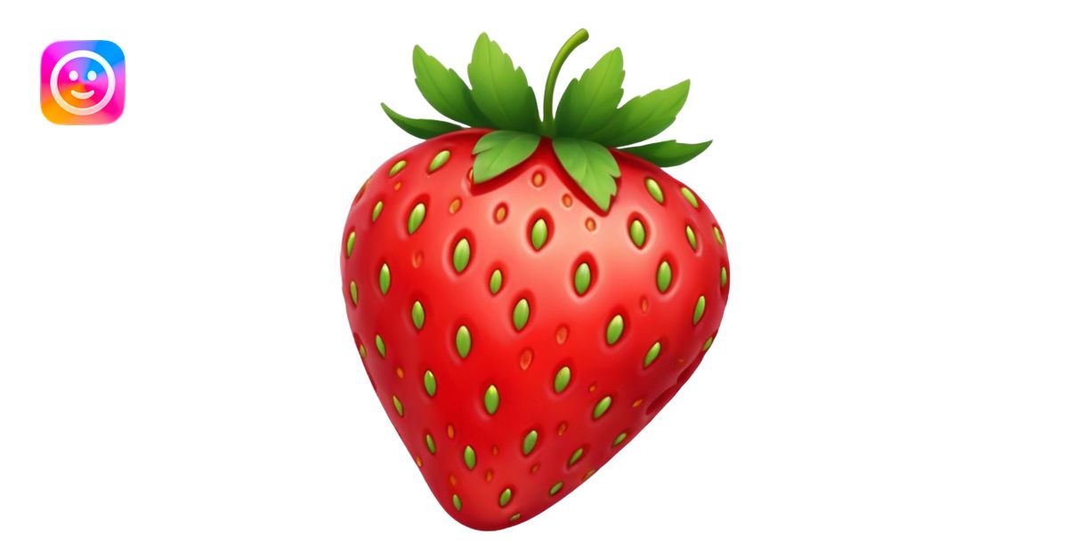 Morango emoji | AI Emoji Generator