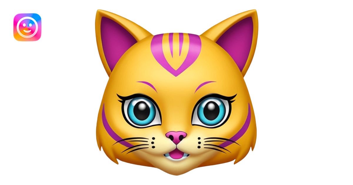 Monster high Cleo de nill cat animal emoji | AI Emoji Generator