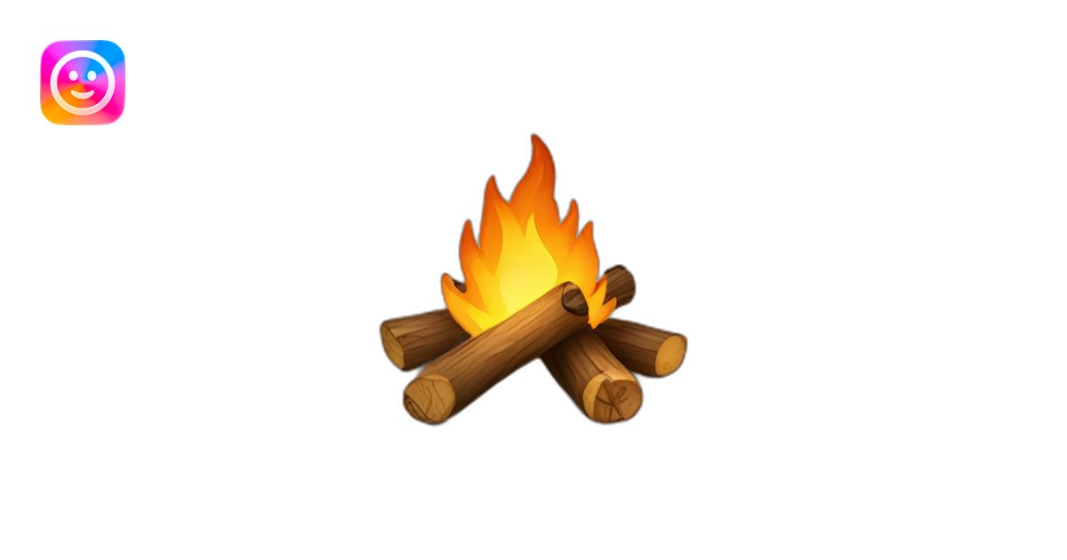 campfire emoji | AI Emoji Generator