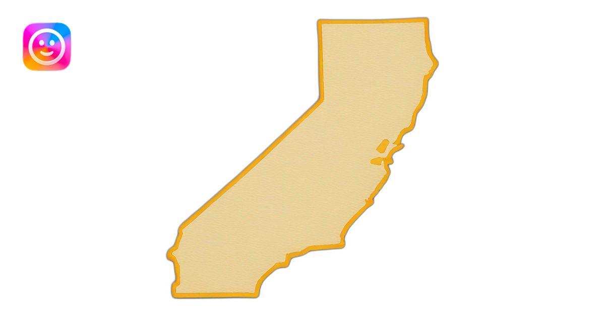 Map state of california emoji | AI Emoji Generator