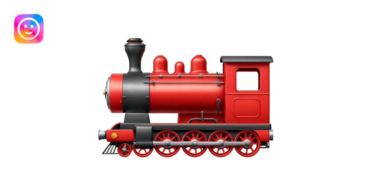 james the red engine from thomas and friends emoji | AI Emoji Generator