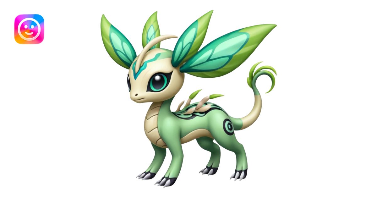 Colorful Exotic Meloetta-Palkia-Virizion-Venom-Stitch-Fakémon-creature ...
