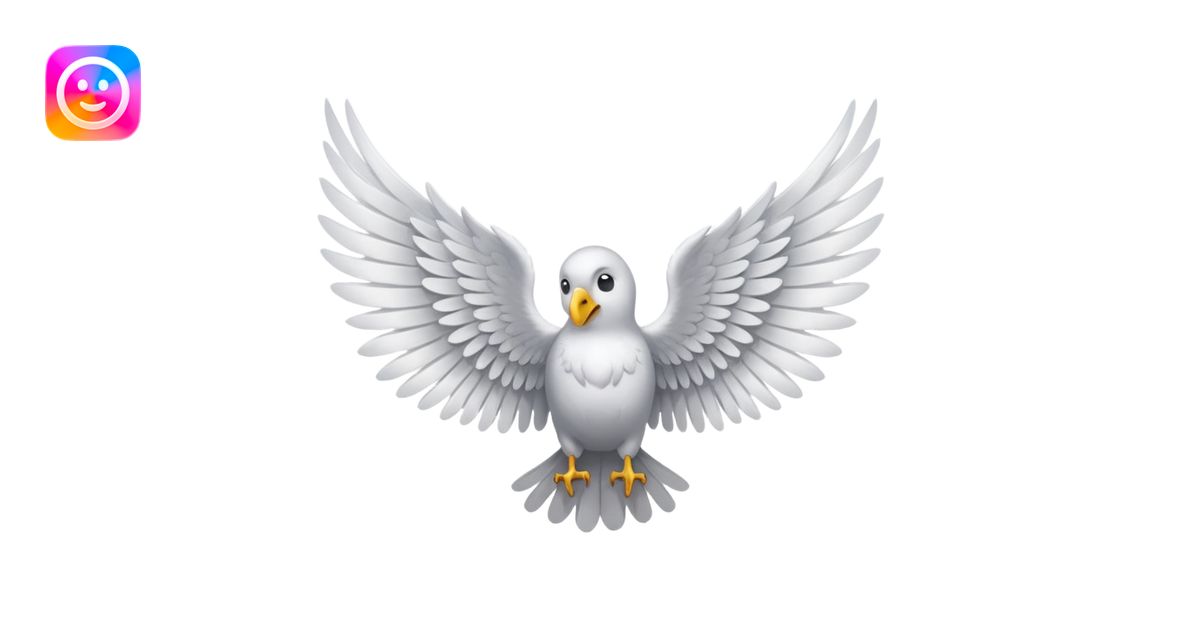 Pair of wings ,in a text copiable format emoji | AI Emoji Generator