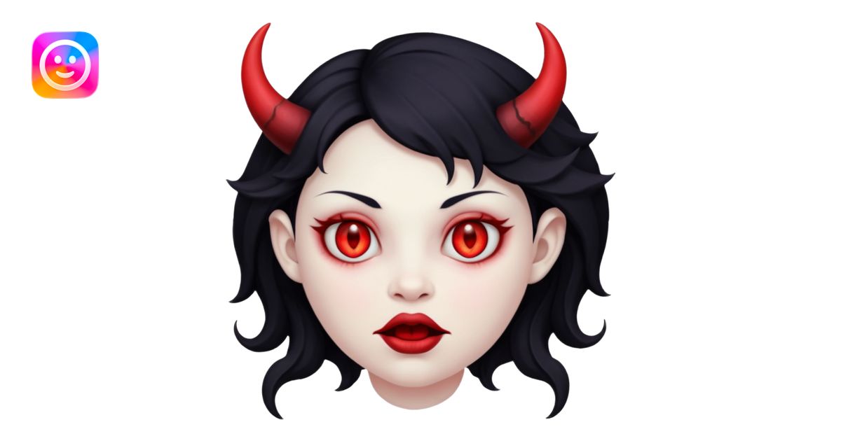 Pregnant demon emoji | AI Emoji Generator