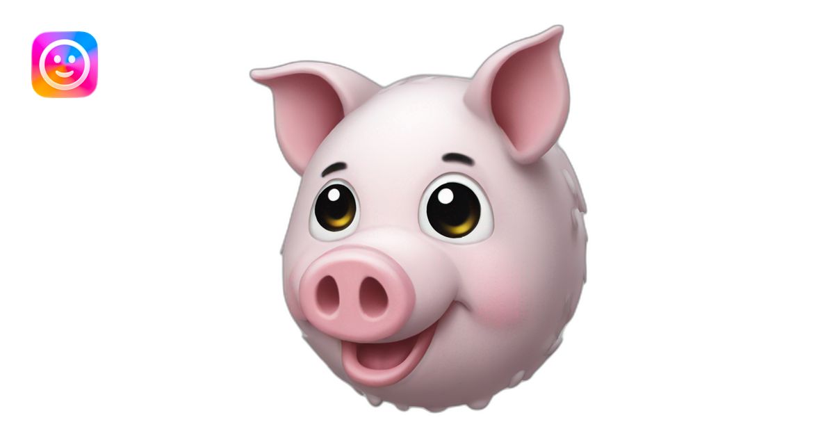 Pigs-tires emoji | AI Emoji Generator