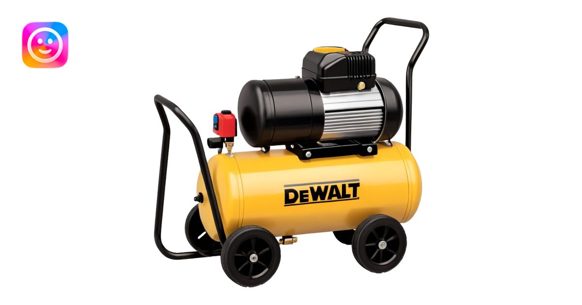 diy air compressor cart plans for dewalt compressor emoji | AI Emoji ...