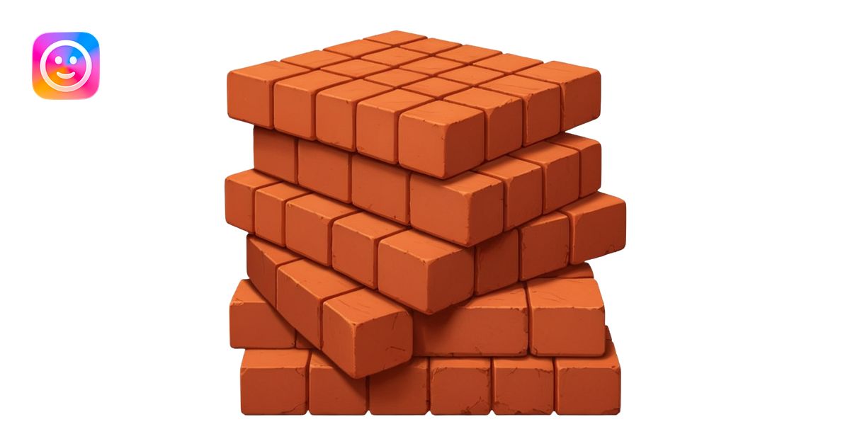bricks emoji | AI Emoji Generator