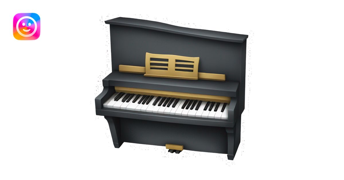 Piano emoji | AI Emoji Generator