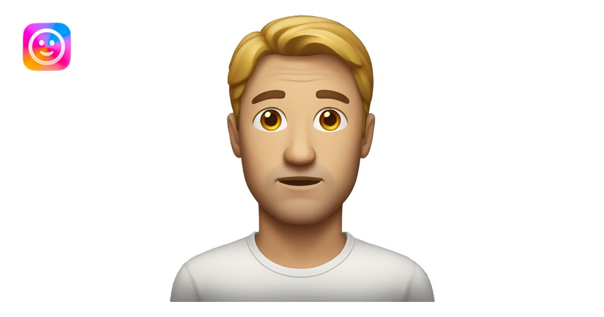 Man staring emoji | AI Emoji Generator