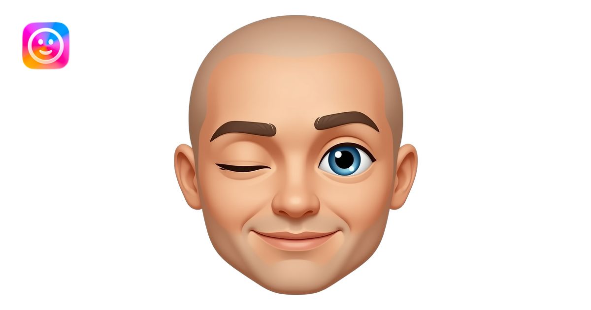 Face with One Eye Closed/One Open emoji | AI Emoji Generator