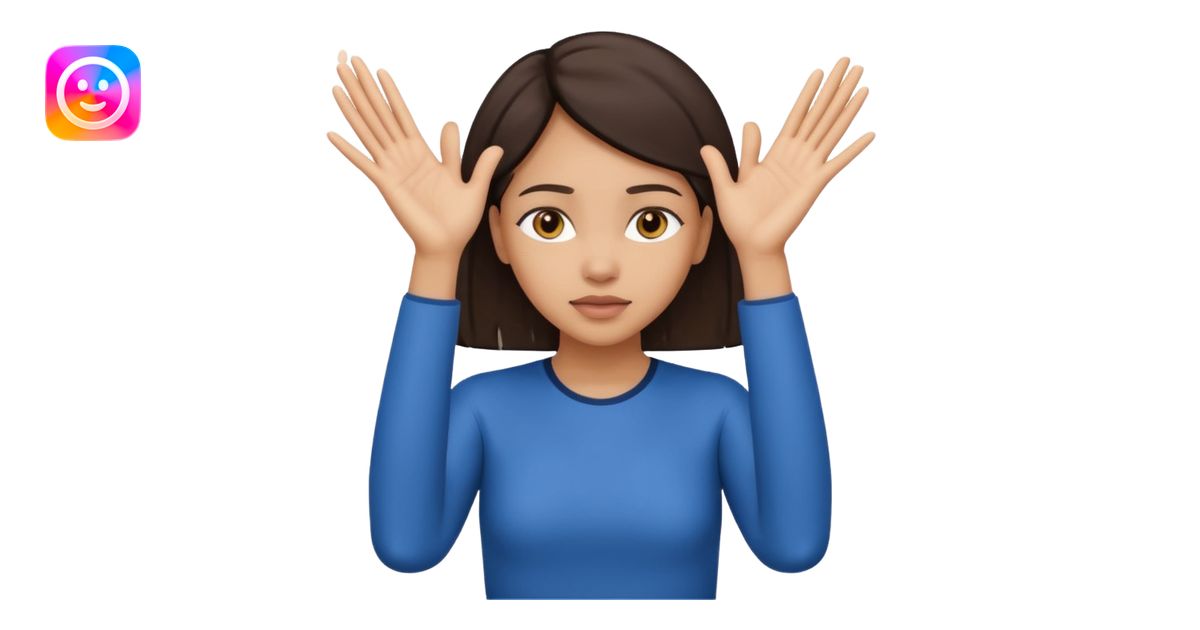 Nervous emoji + hands up emoji. Remove flow effects at the very top the ...