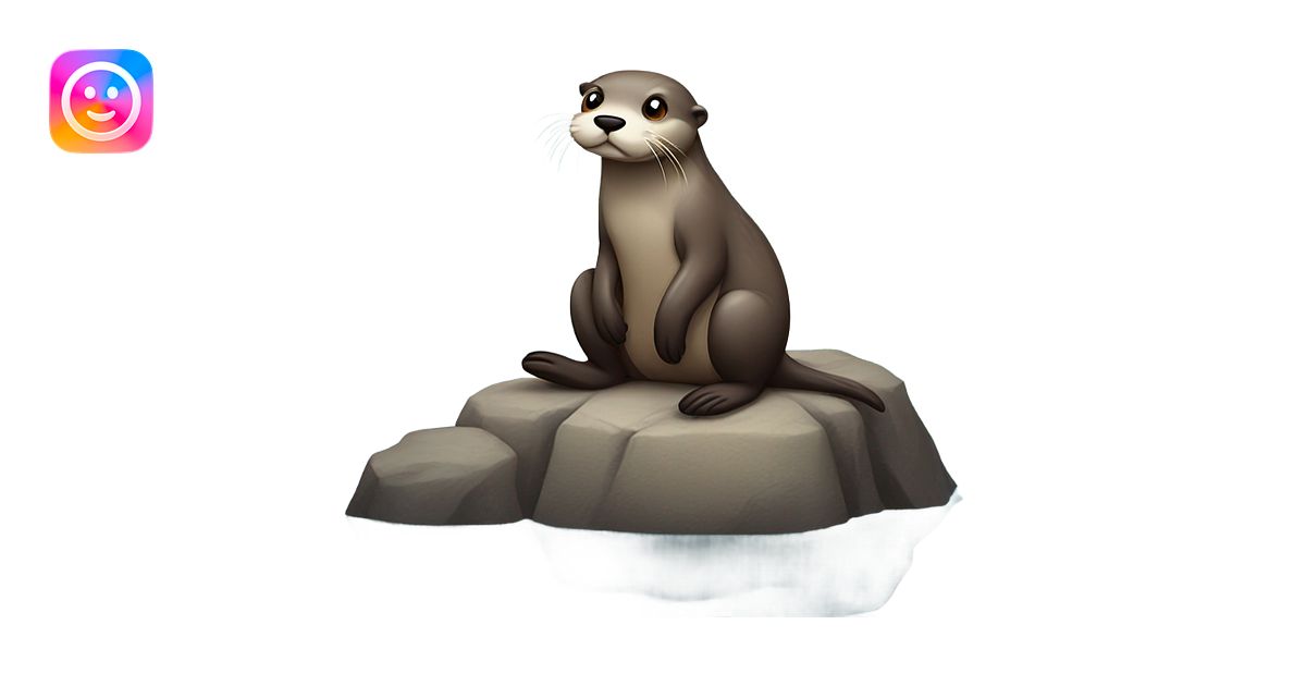 sad otter emoji | AI Emoji Generator