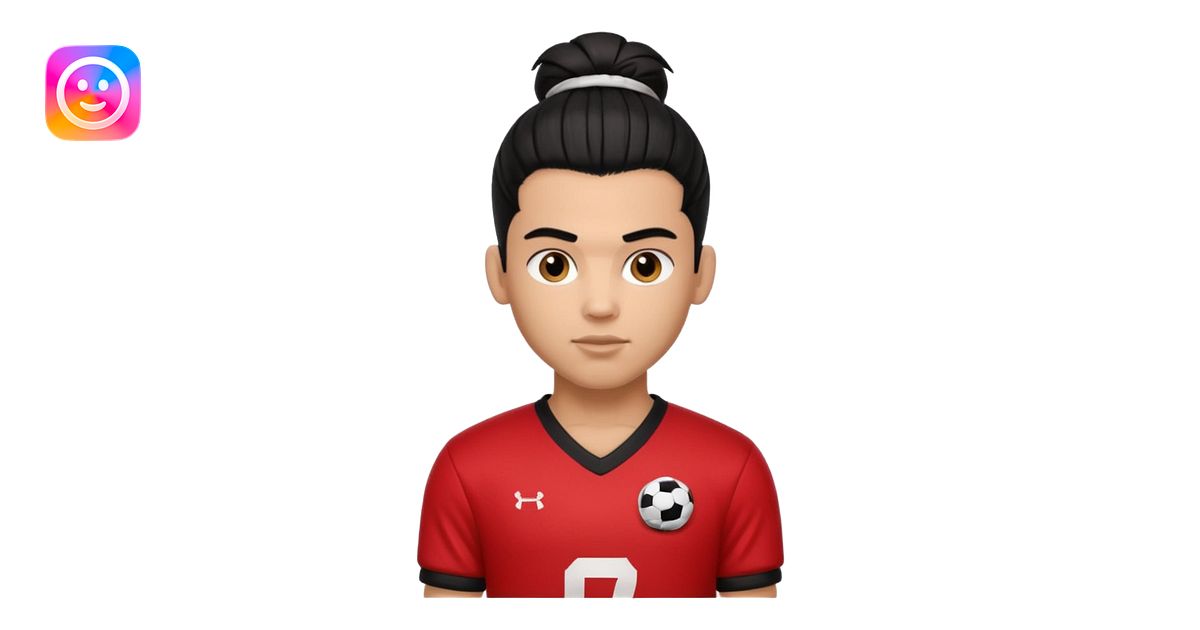 a pretty male bratz footballer. black hair tied in a manbun. light ...