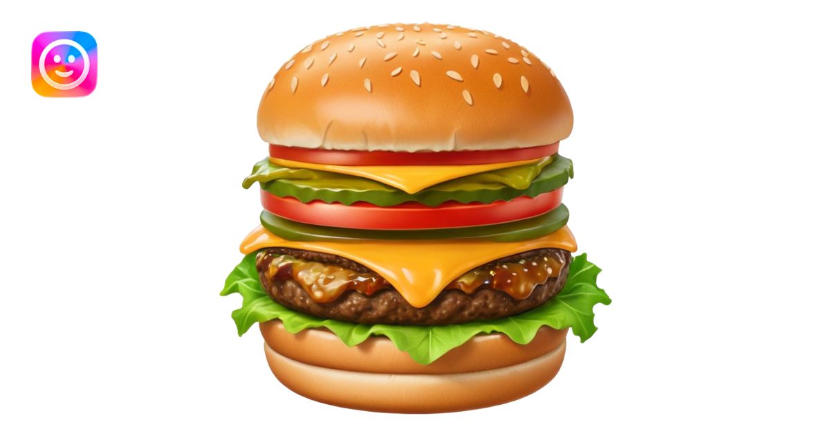 billboard ad about burgers emoji | AI Emoji Generator