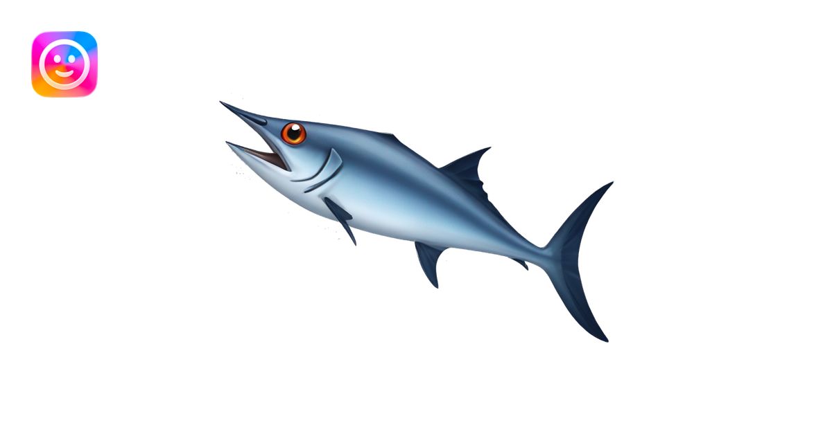 Swordfish emoji | AI Emoji Generator