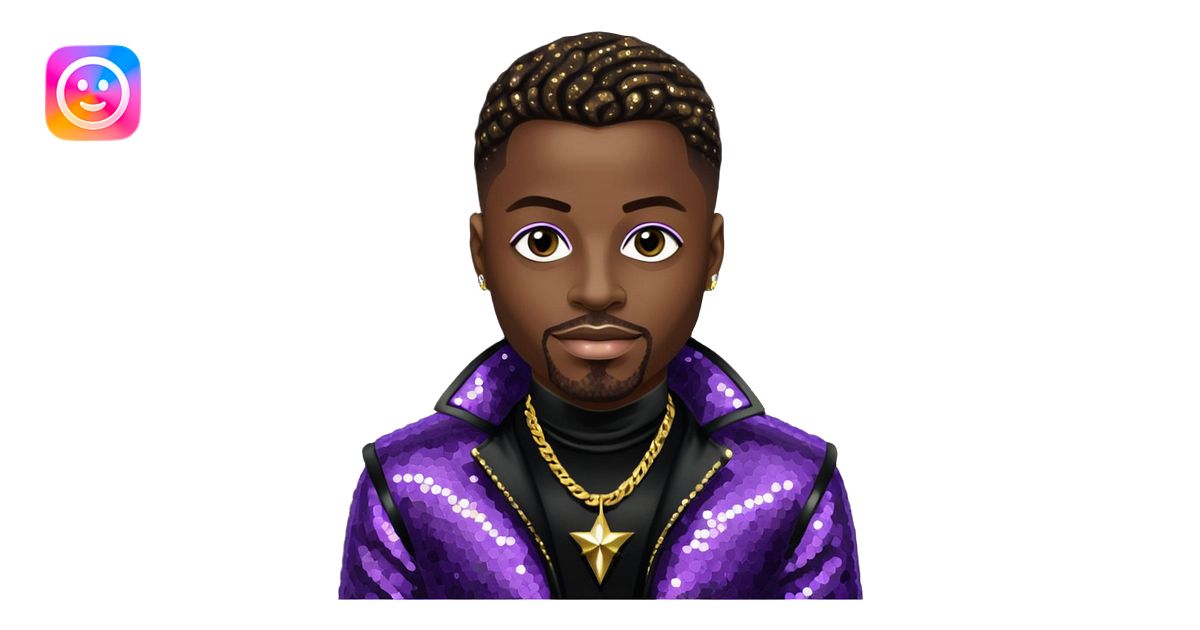 Dalvin Mr. Dalvin DeGrate from Jodeci/K-Ci & JoJo with dark brown, black sequin outfit emoji ...