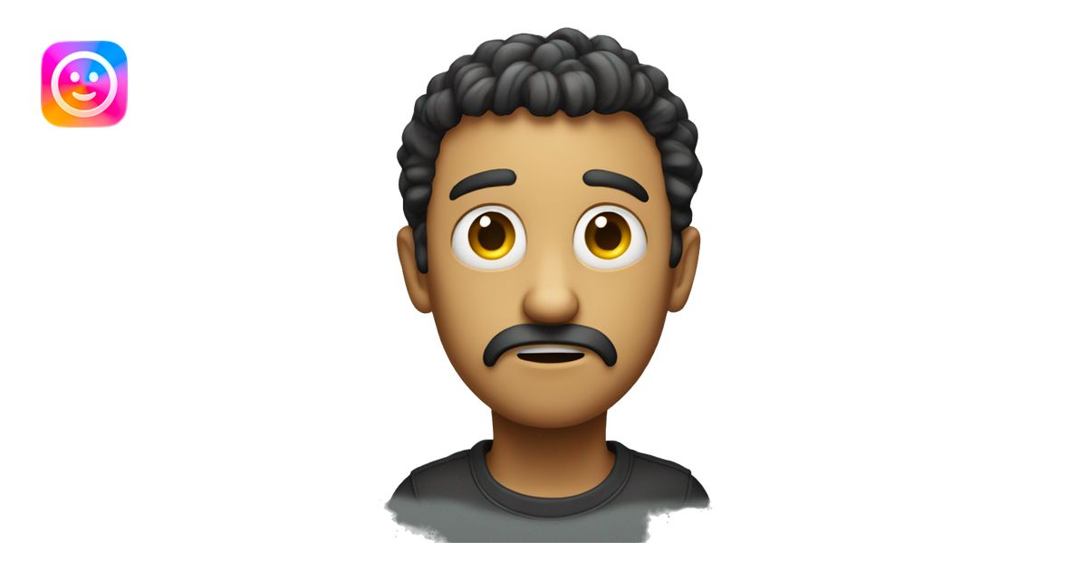 a developer who is afraid of a semi colon emoji | AI Emoji Generator