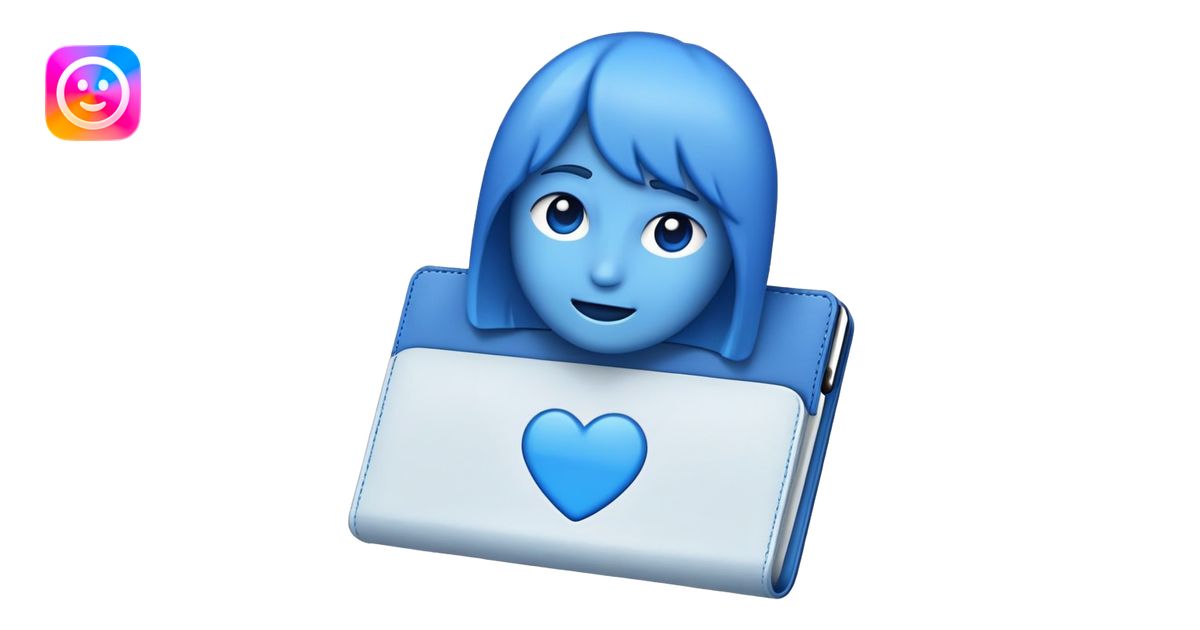 Recreate the Weezer Blue Album as a emoji emoji | AI Emoji Generator