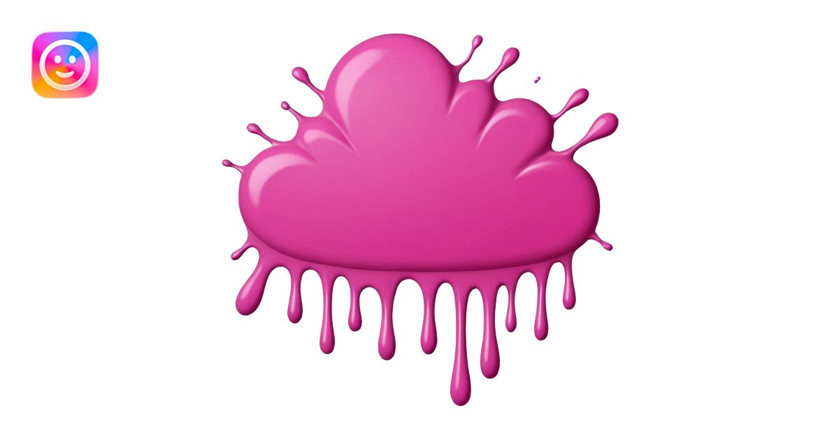 pink violent emoji | AI Emoji Generator