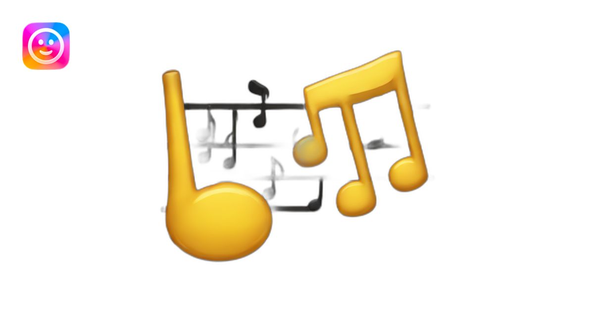 Note de musique emoji | AI Emoji Generator