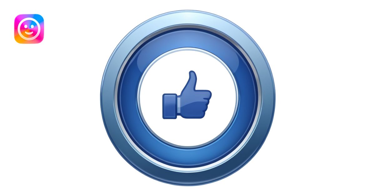Facebook certification badge emoji | AI Emoji Generator