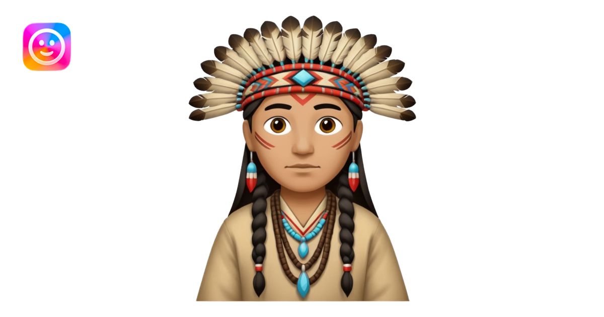 Native American emoji | AI Emoji Generator