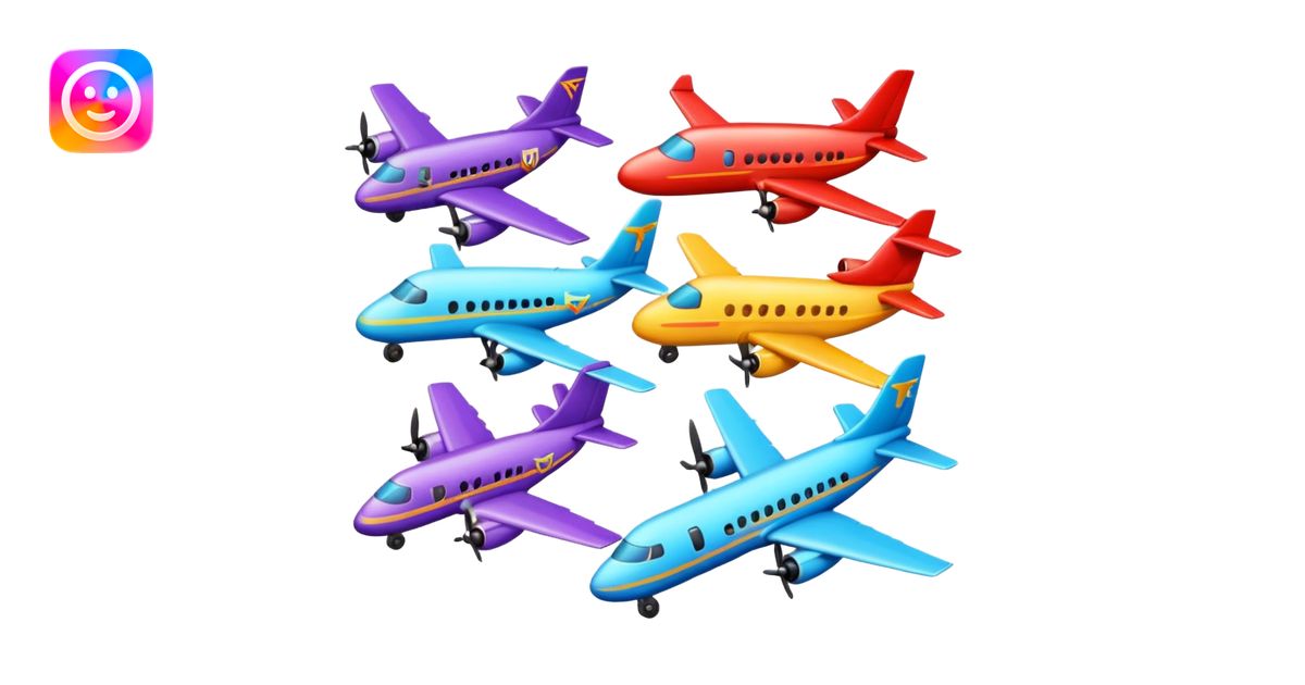 Twitch channel emojis for an aviation themed discord emoji | AI Emoji ...