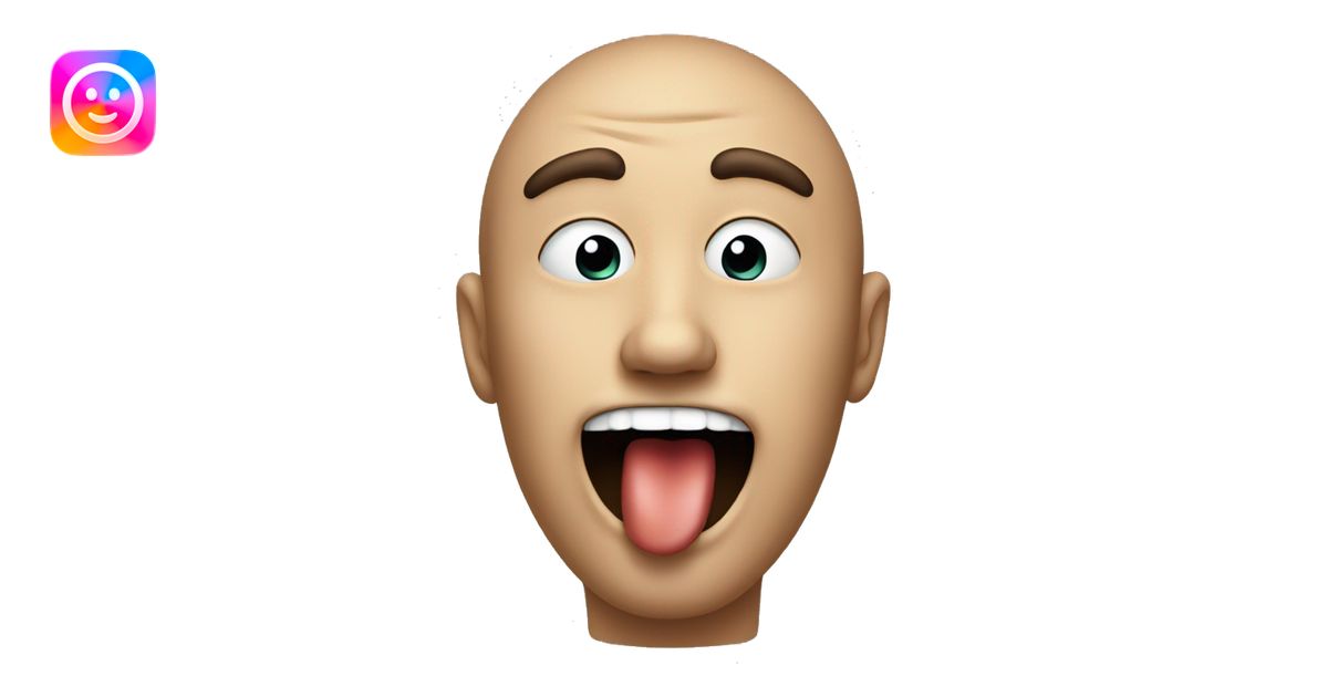 guy drooling with snot running from his nose emoji | AI Emoji Generator