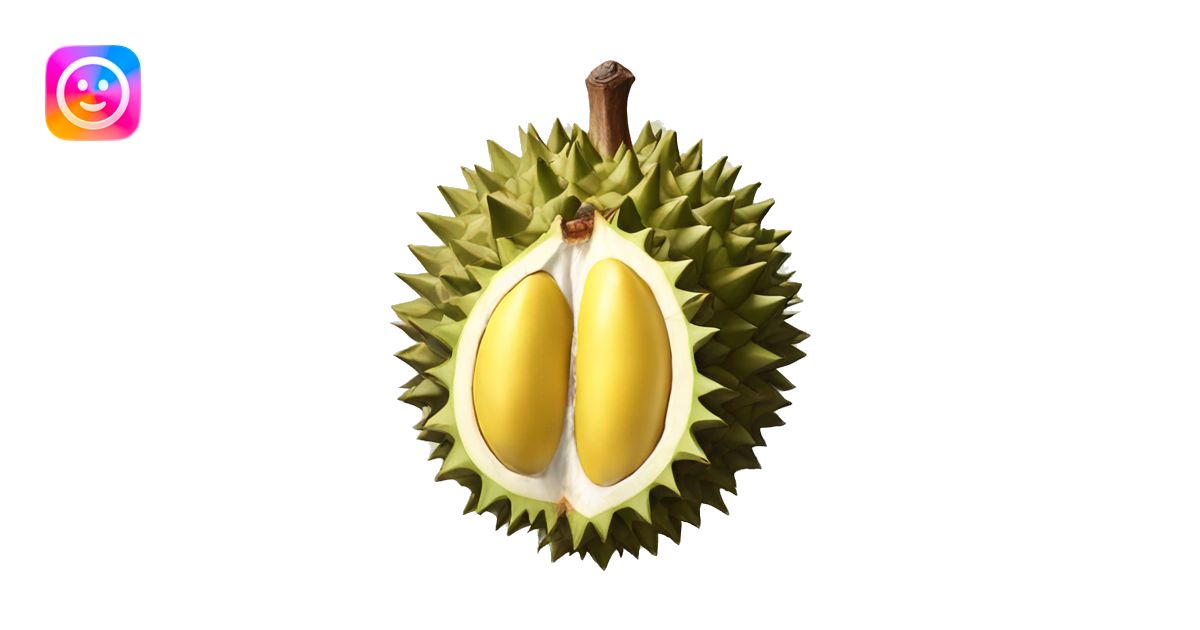 durian emoji | AI Emoji Generator