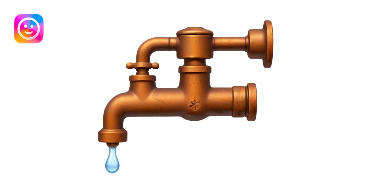 rusty faucet emoji | AI Emoji Generator