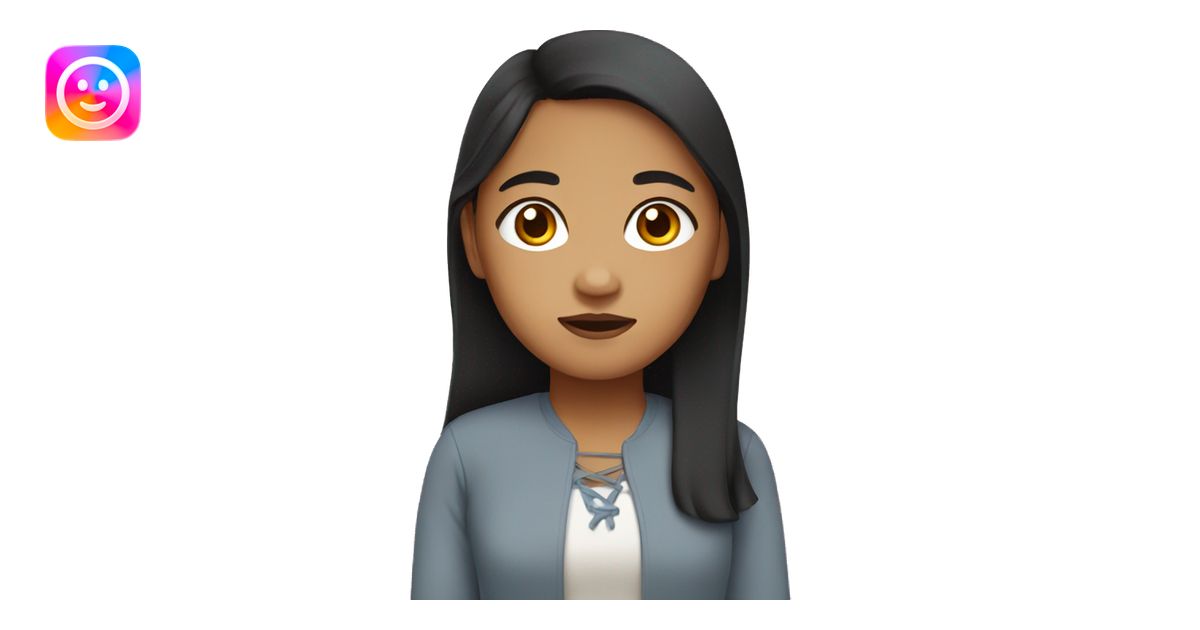 filipino girl emoji | AI Emoji Generator