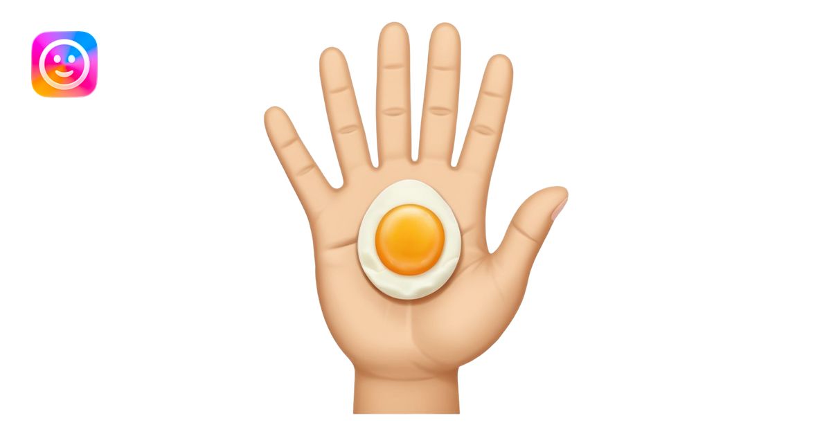 Huevos hand sign emoji | AI Emoji Generator