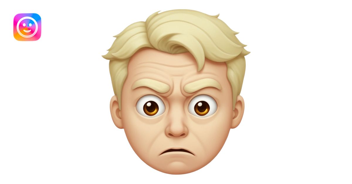 Disgusted face emoji | AI Emoji Generator