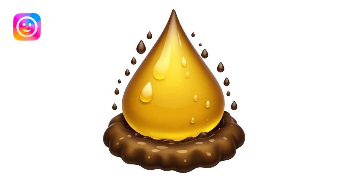 plain yellow drop and plain Pile of Poo emoji | AI Emoji Generator