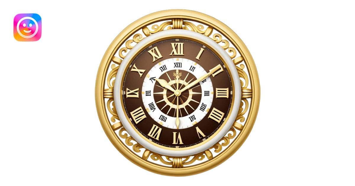pateck phillipe clock emoji | AI Emoji Generator
