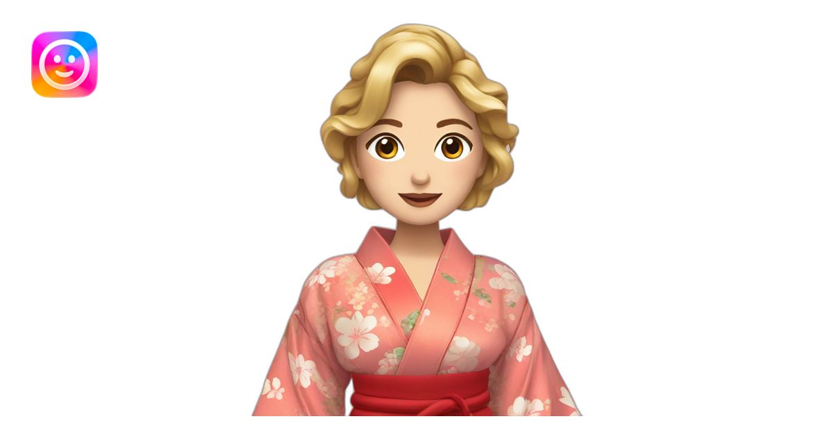 giorgia meloni kimono emoji | AI Emoji Generator