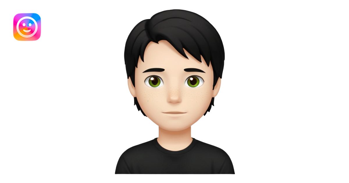 A beautiful boy with black hair and hazel green and brown eyes and ...